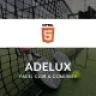Adelux - Padel Club & Community HTML Bootstrap Template | FREE Business ...